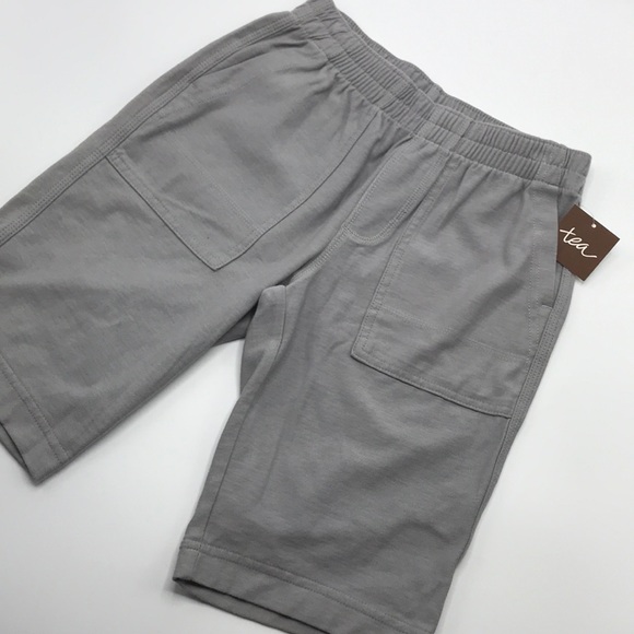 Tea Collection | Bottoms | Tea Knit Play Wear Shorts In Storm Grey ...